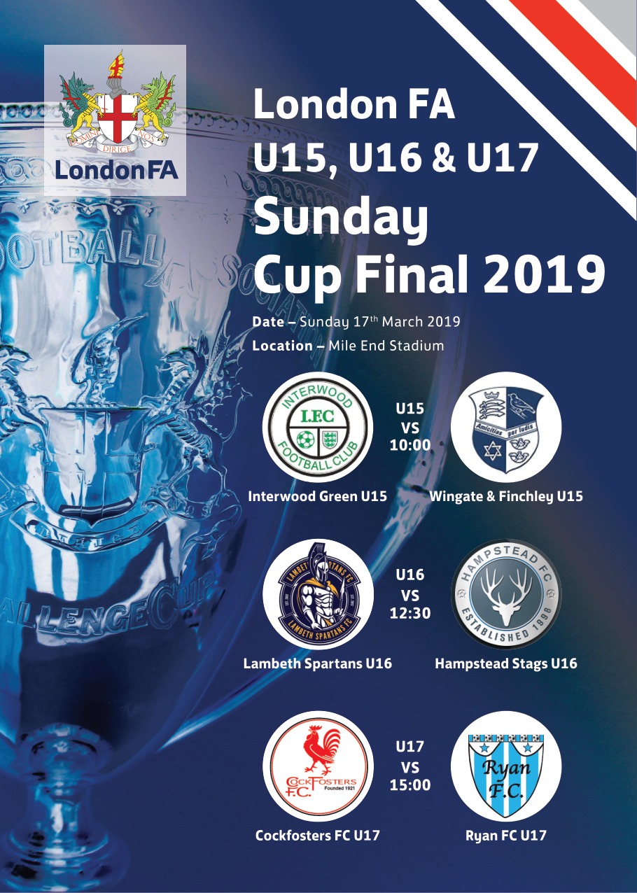 London FA U15-U17 Sunday Cup Final