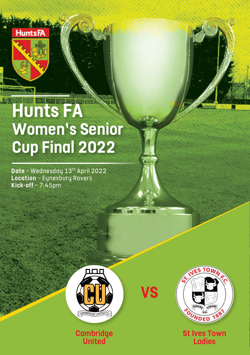 Hunts FA Women’s Senior Cup Final 2022