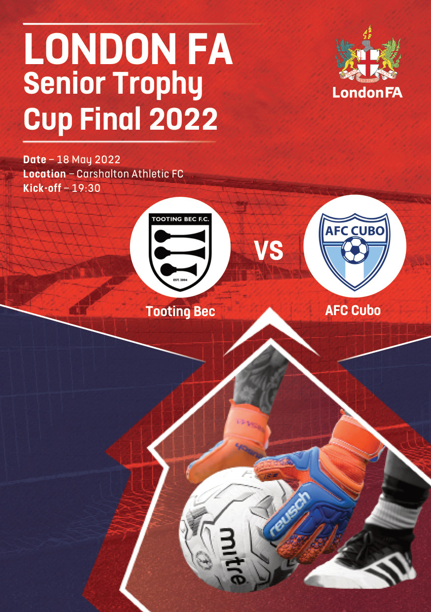 LONDON FA Senior Trophy Cup Final 2022
