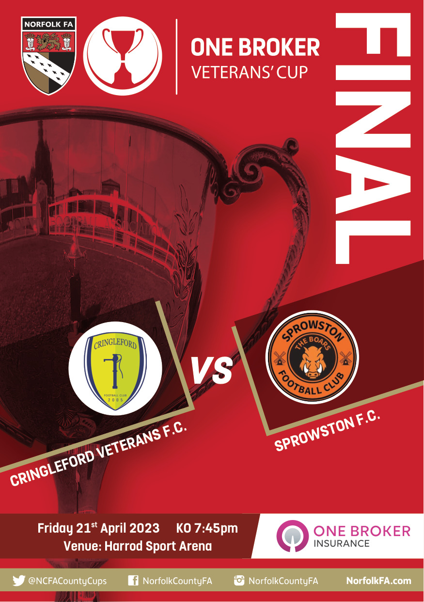 Norfolk FA One Broker Veterans Cup 2023