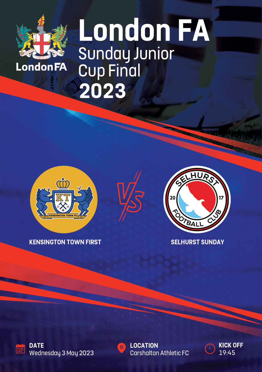 London FA Sunday Junior Final 2023