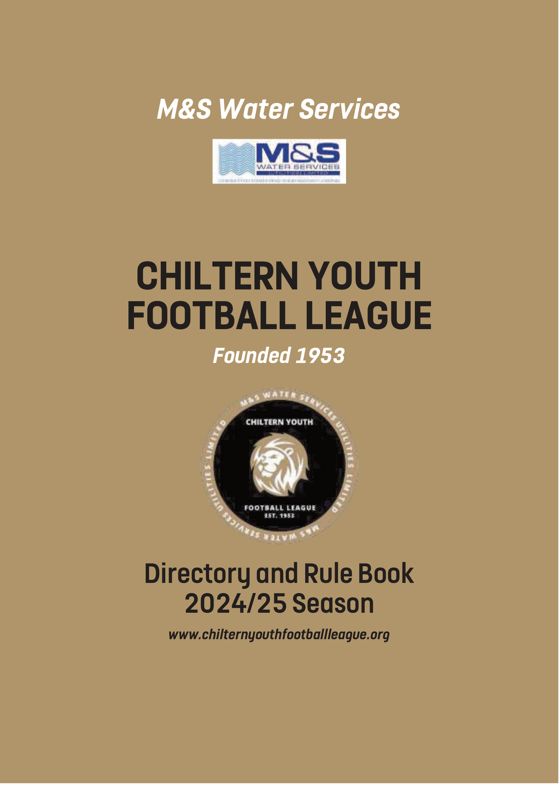 Chiltern Youth Football League Handbook 2024-25